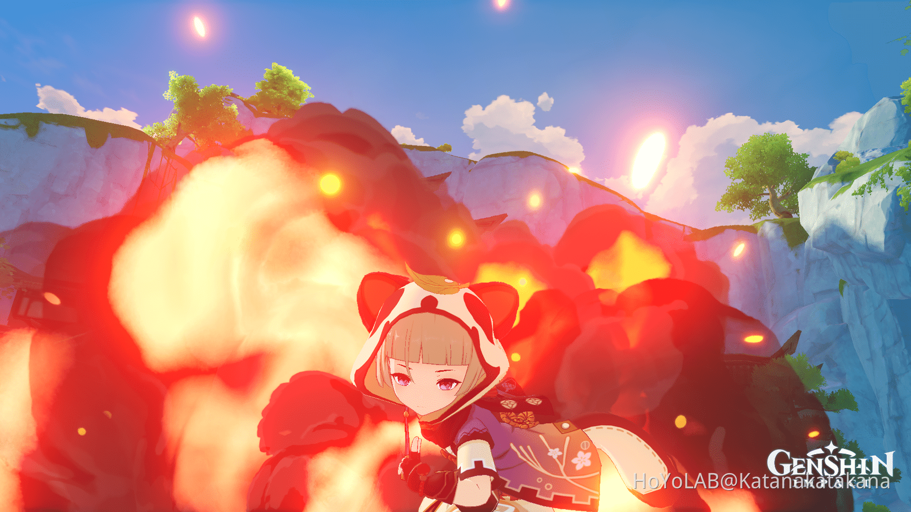 Sayu Explosion ninja art. Genshin Impact | HoYoLAB