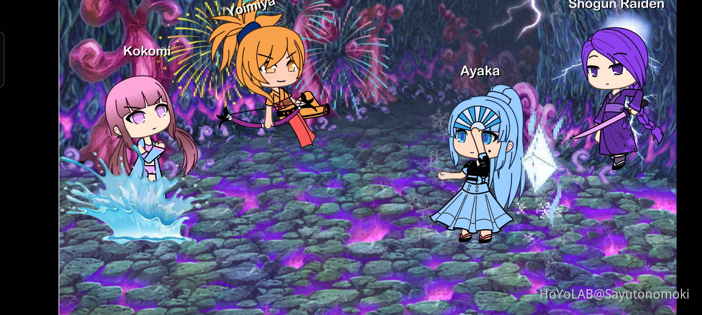 Gacha life scene de combat genshin impact Genshin Impact | HoYoLAB