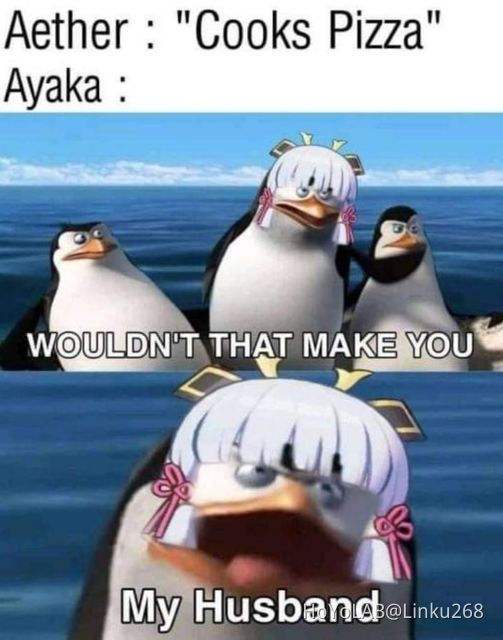 Ayaka X Aether Meme Genshin Impact | HoYoLAB