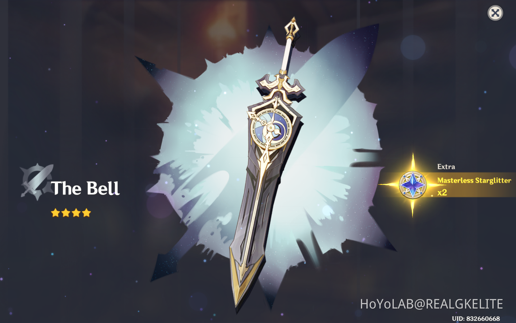 Got the bell. Genshin Impact | HoYoLAB