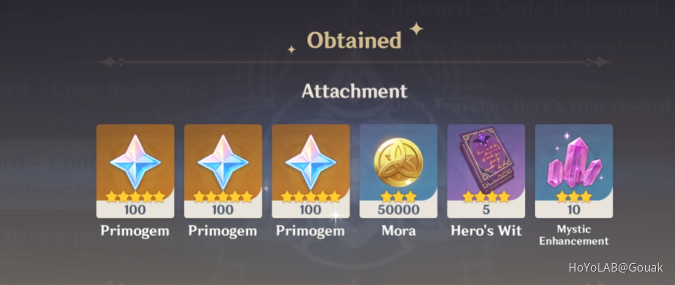 ThankYou mihoyo Genshin Impact | HoYoLAB