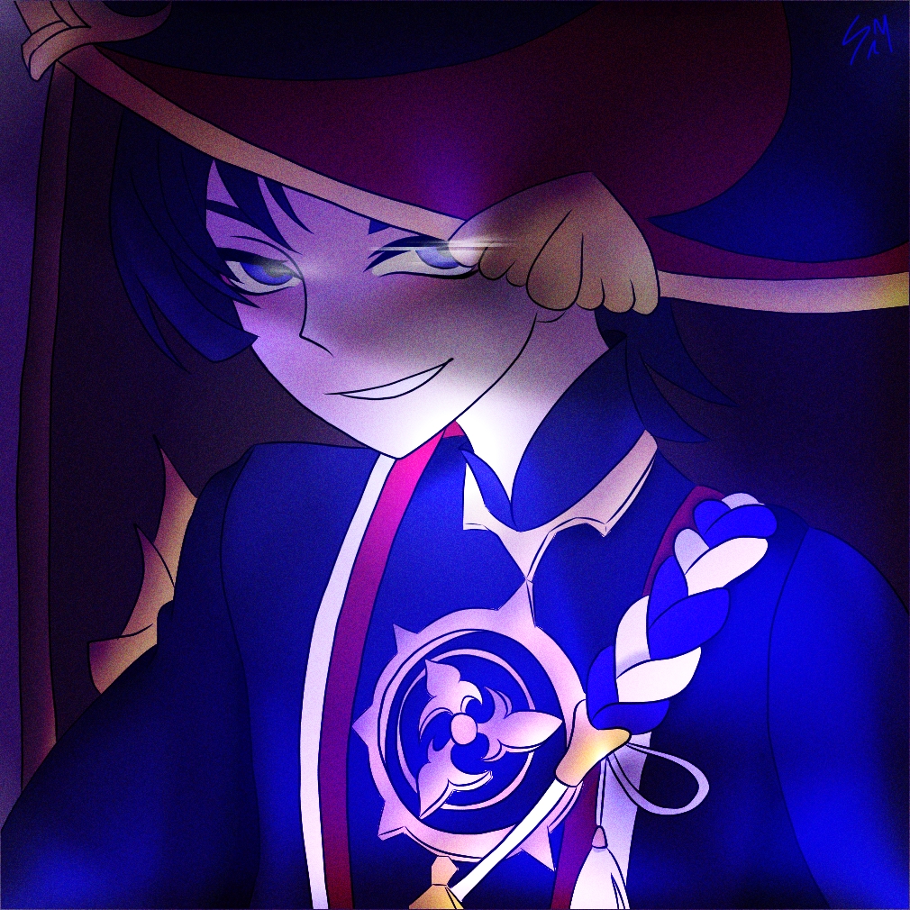 Scaramouche fanart 🖤 Genshin Impact | HoYoLAB
