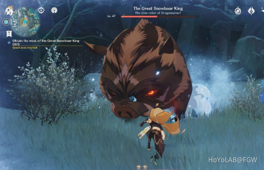 Genshin Impact. The Great Snowboar King. PC. 4K Genshin Impact | HoYoLAB