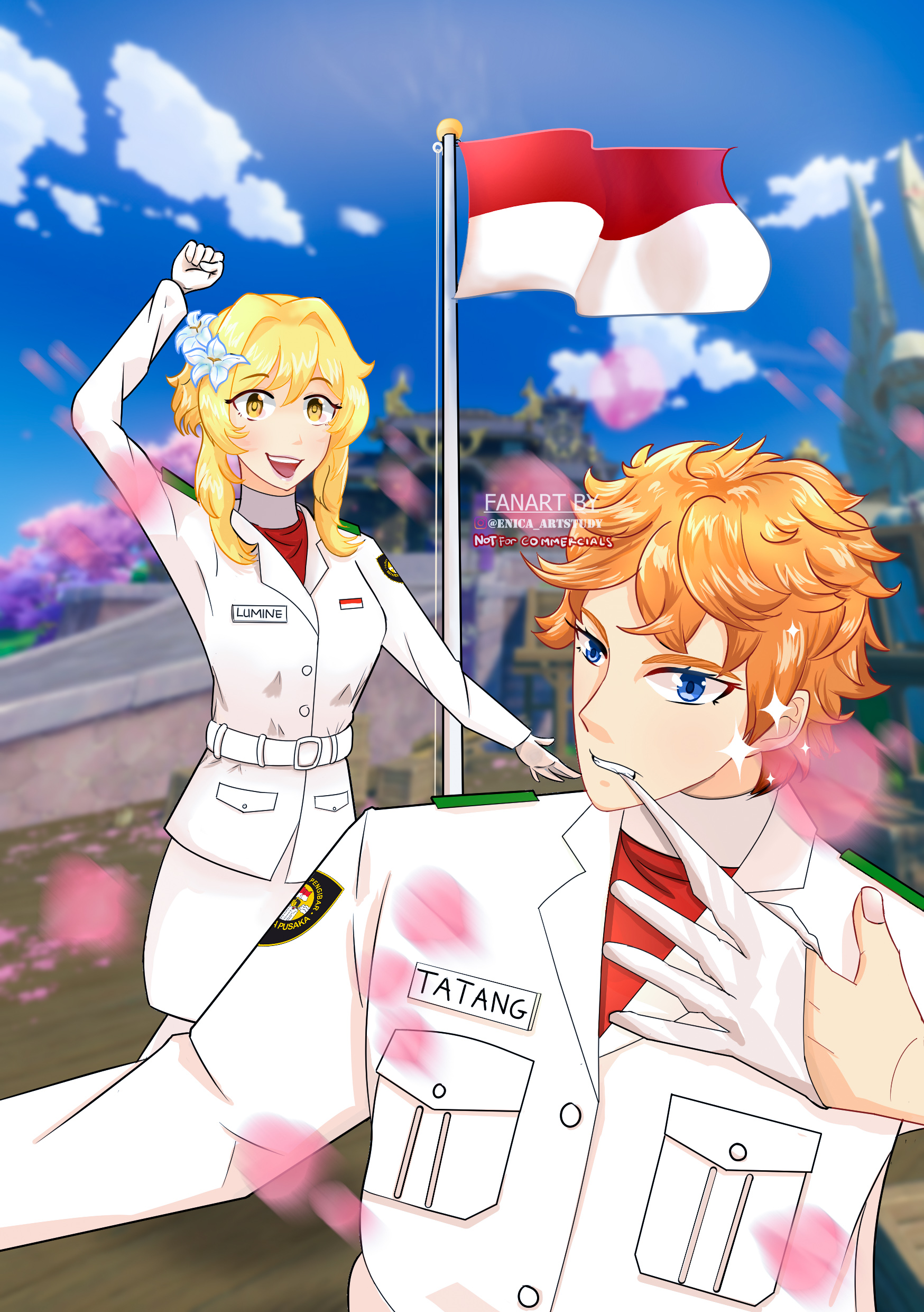 Tatang, Anak Paskib Teyvat Genshin Impact | HoYoLAB