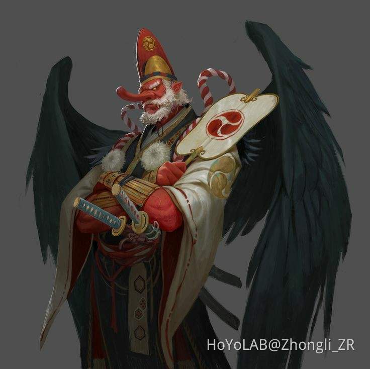 Kujou Sara e os Tengus!👺 Genshin Impact | HoYoLAB