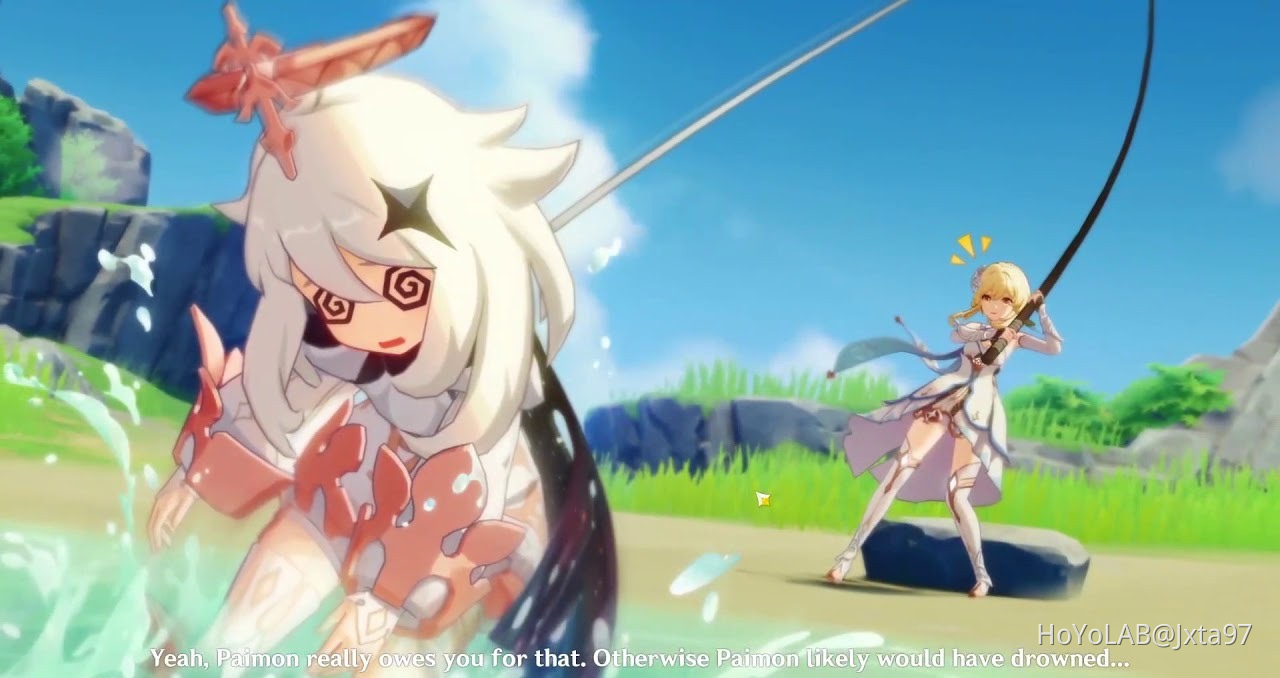 ¿Pescaremos a Paimon de nuevo? 🎣 Genshin Impact | HoYoLAB