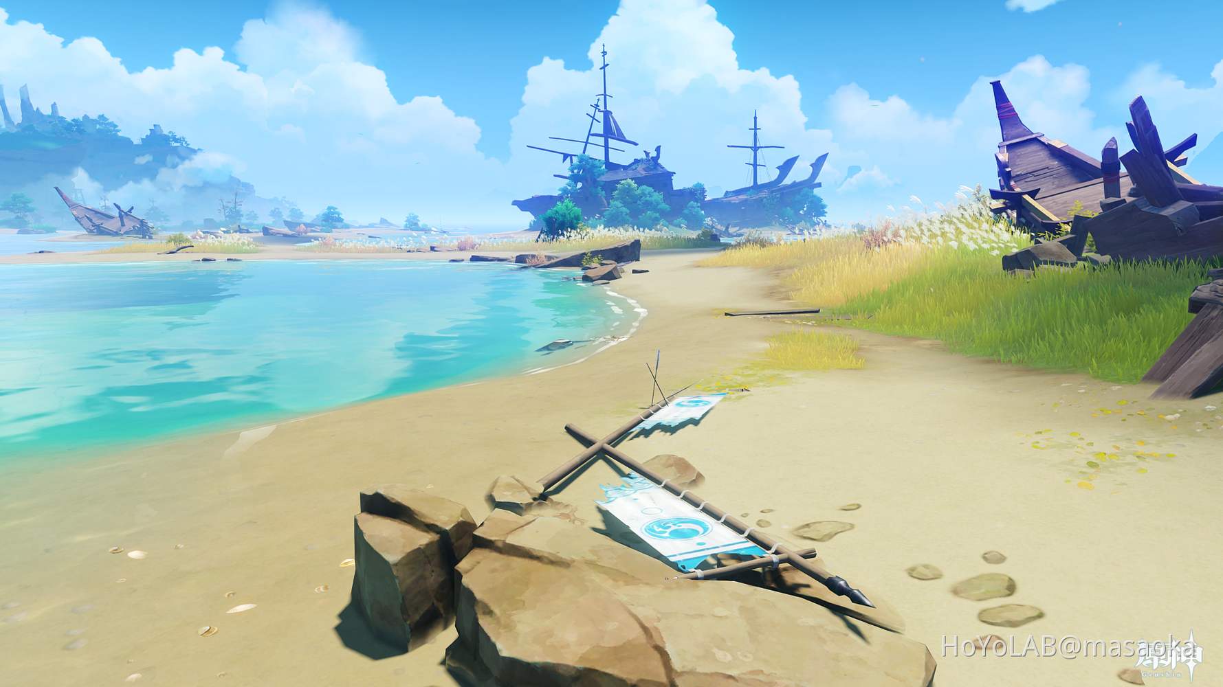 #158 Today's INAZUMA HOUROUKI -Nazuchi Beach- Genshin Impact | HoYoLAB