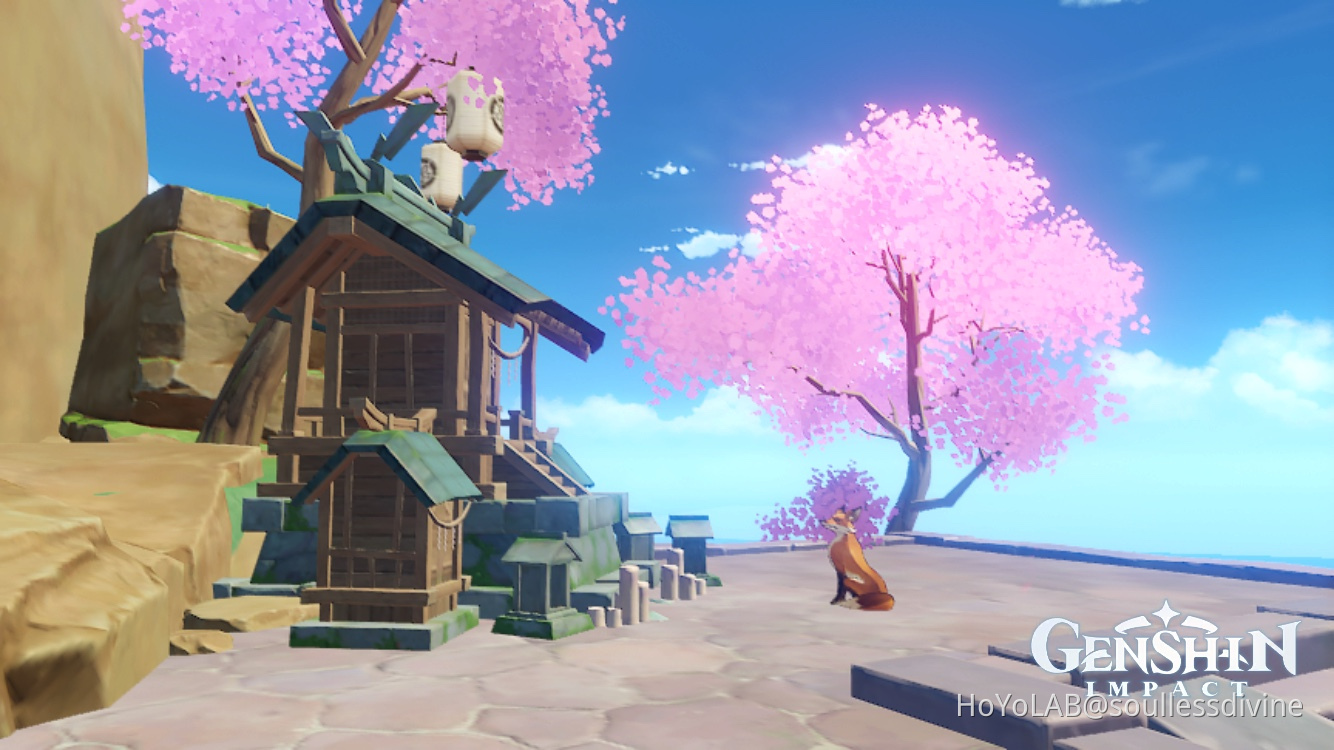 Fox’s shrine Genshin Impact | HoYoLAB