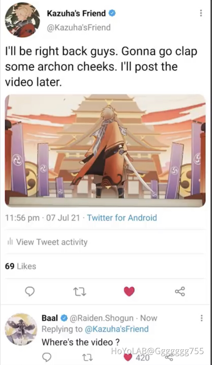 what if genshin character have twitter Genshin Impact | HoYoLAB