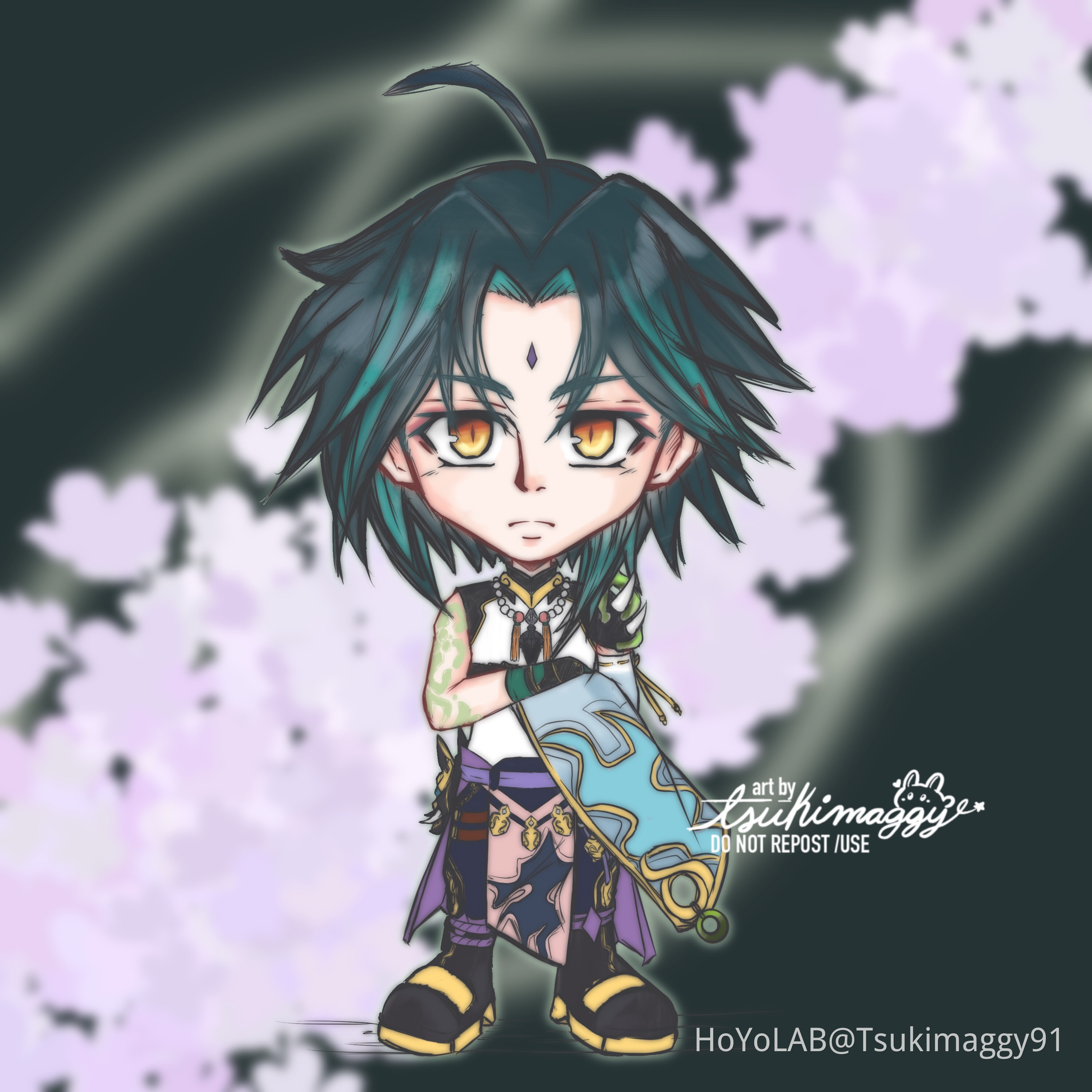 Chibi Xiao Genshin Impact | HoYoLAB