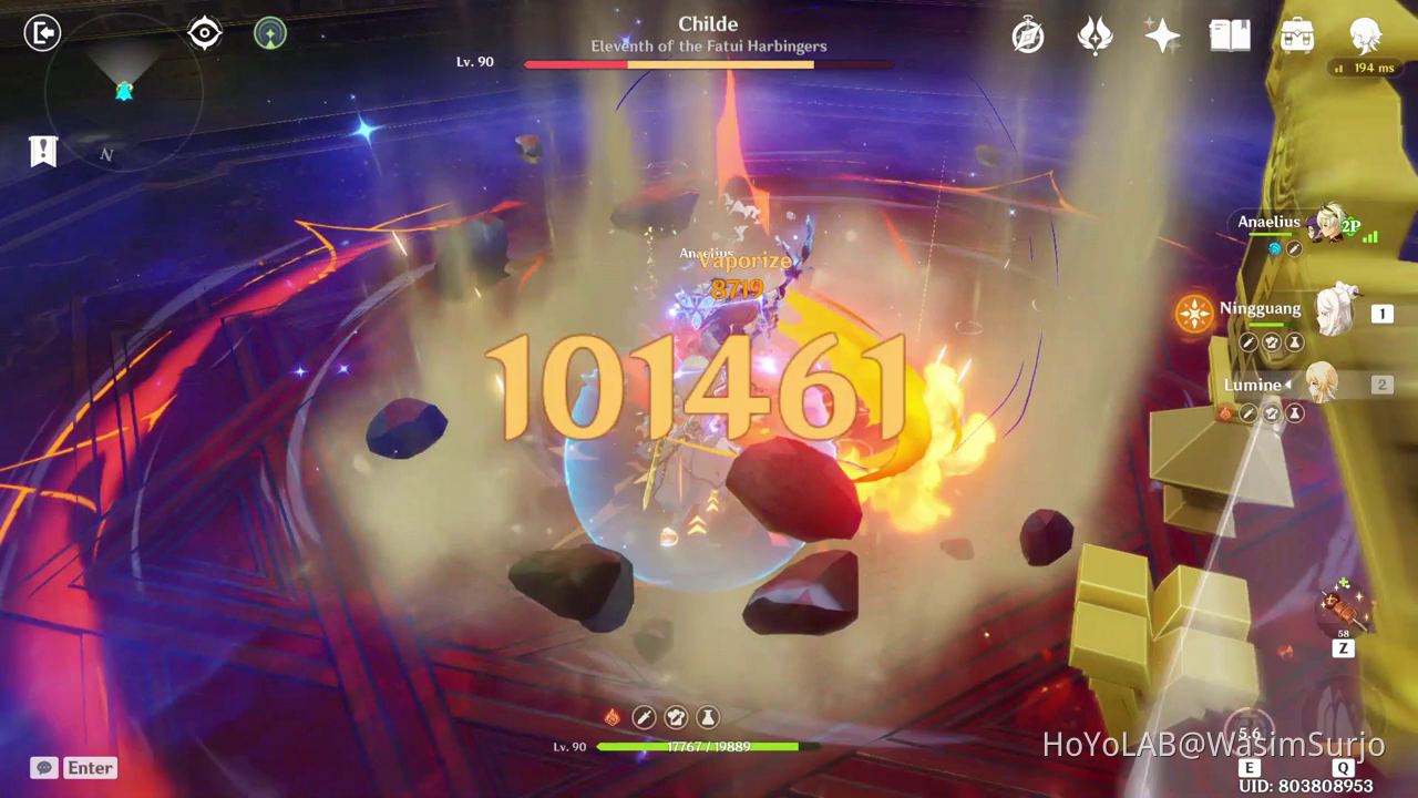 Crowned Lumine Hits 101K - My Moment of Glory Genshin Impact | HoYoLAB