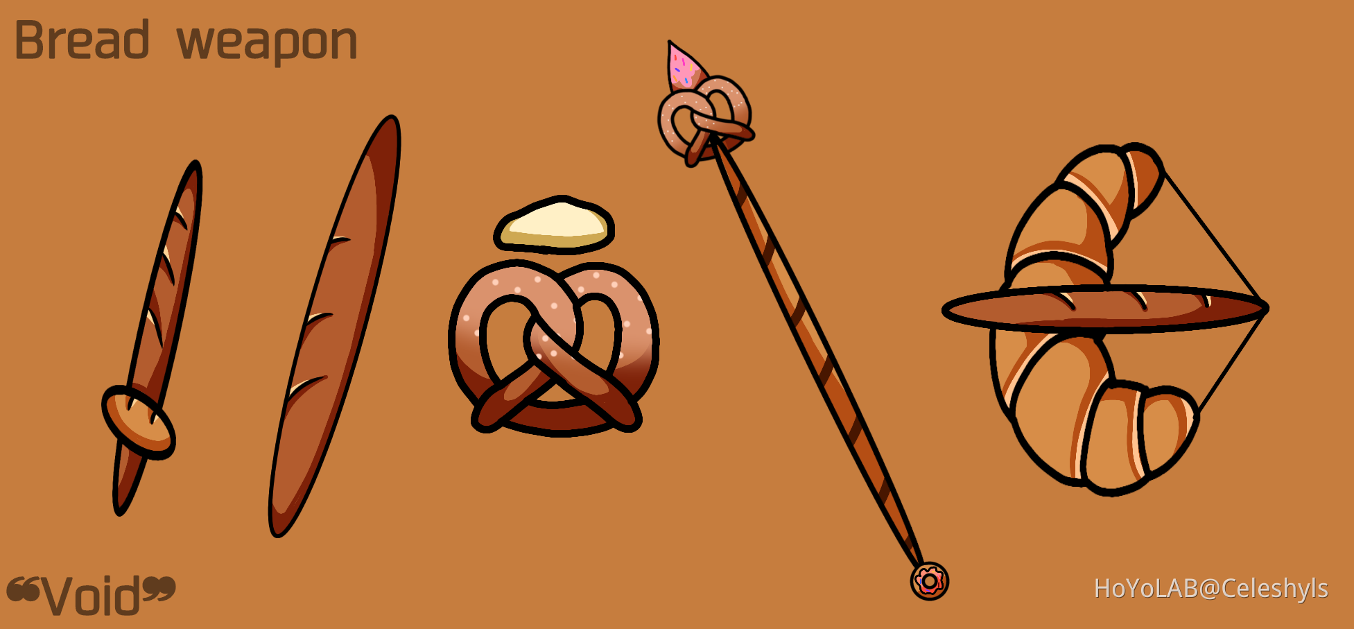 Bread weapon, Nyahajajaha 🥨🥐🥖🥯 Genshin Impact | HoYoLAB