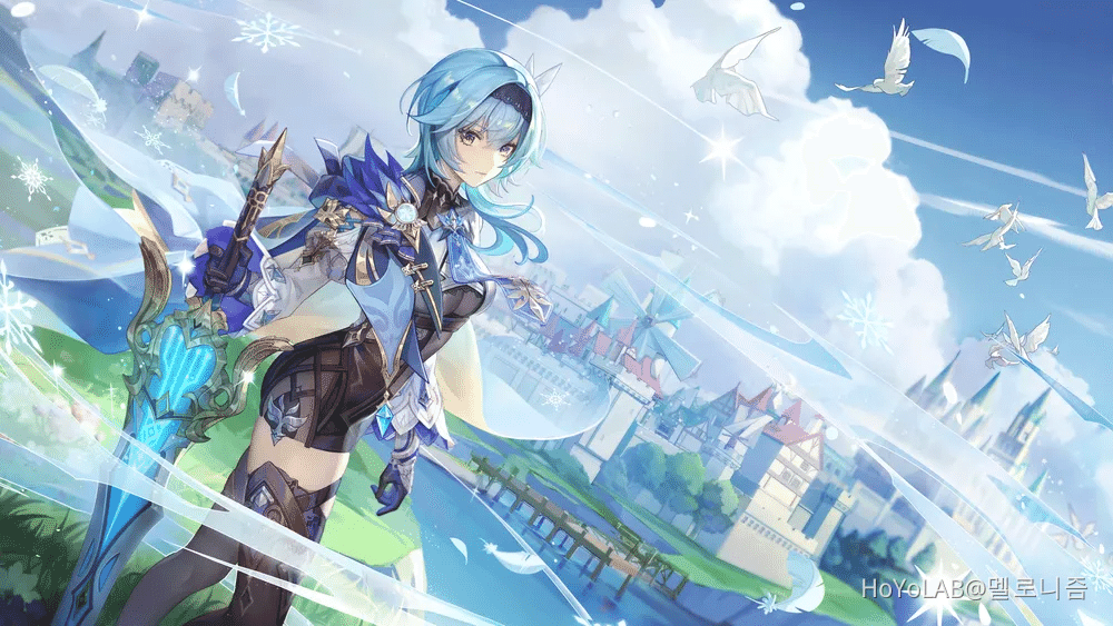 원신 공식 배경일러 + 로고 제거버전 | Genshin Impact | HoYoLAB