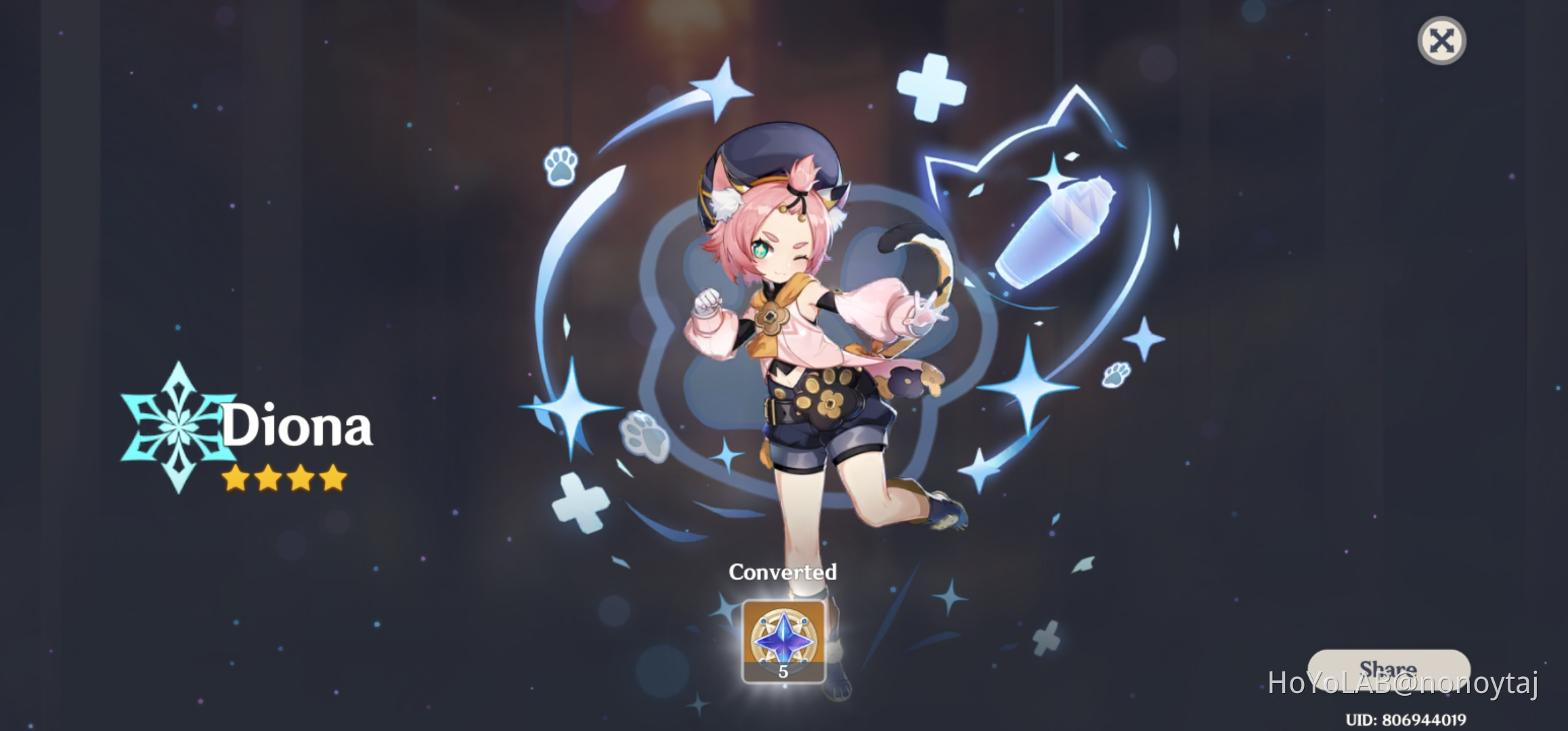 i am super blessed with multiple Dionas Genshin Impact | HoYoLAB