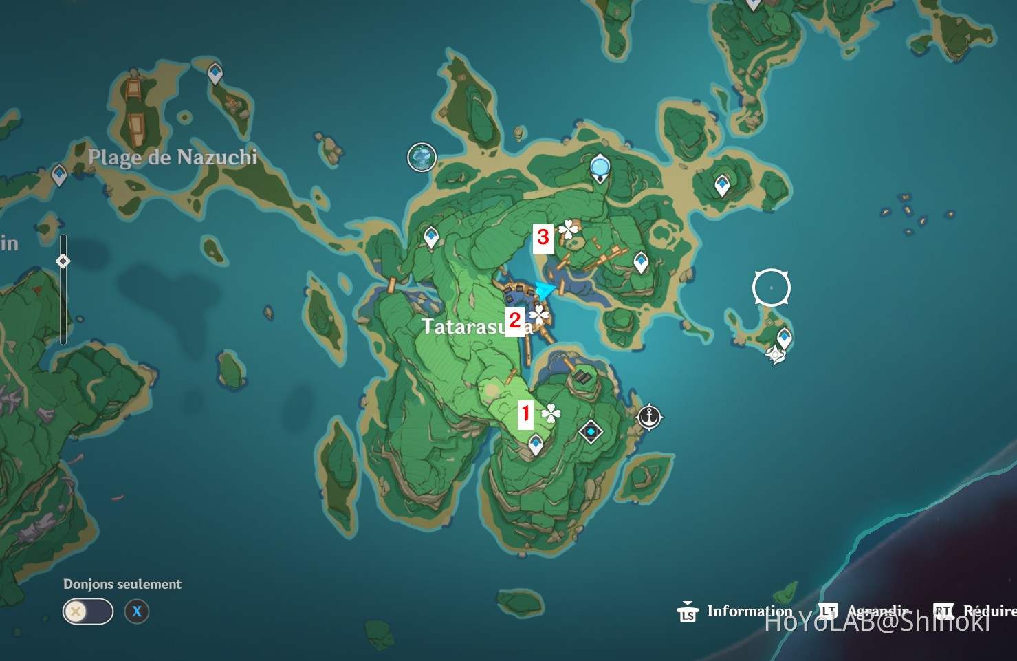 Les 3 clefs de Tatarasuna [Emplacements] Genshin Impact | HoYoLAB