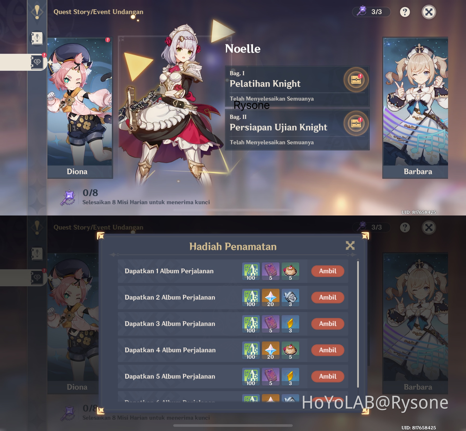 Noelle Hangout Story - Noelle Part 2 Genshin Impact | HoYoLAB