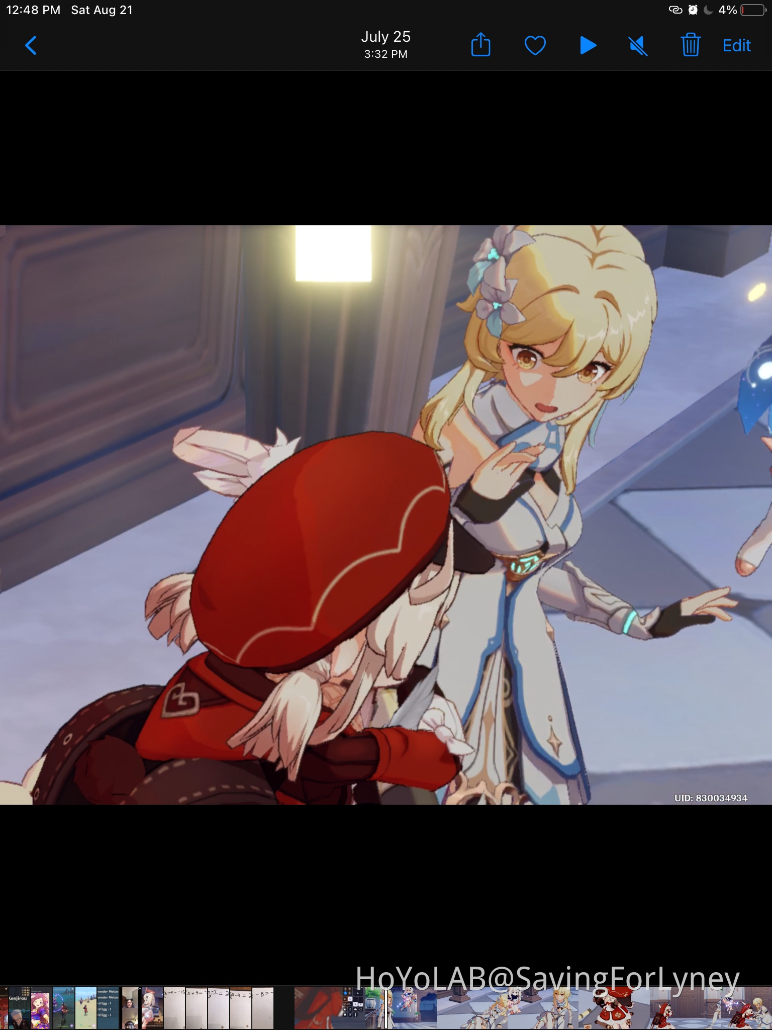 Taking screenshots at random moments be like: Genshin Impact | HoYoLAB