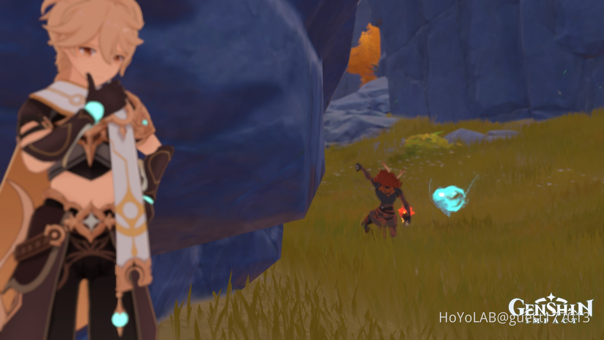 Hilicurl Made Friendship With Wisp?!? (yes if you see this title again ...