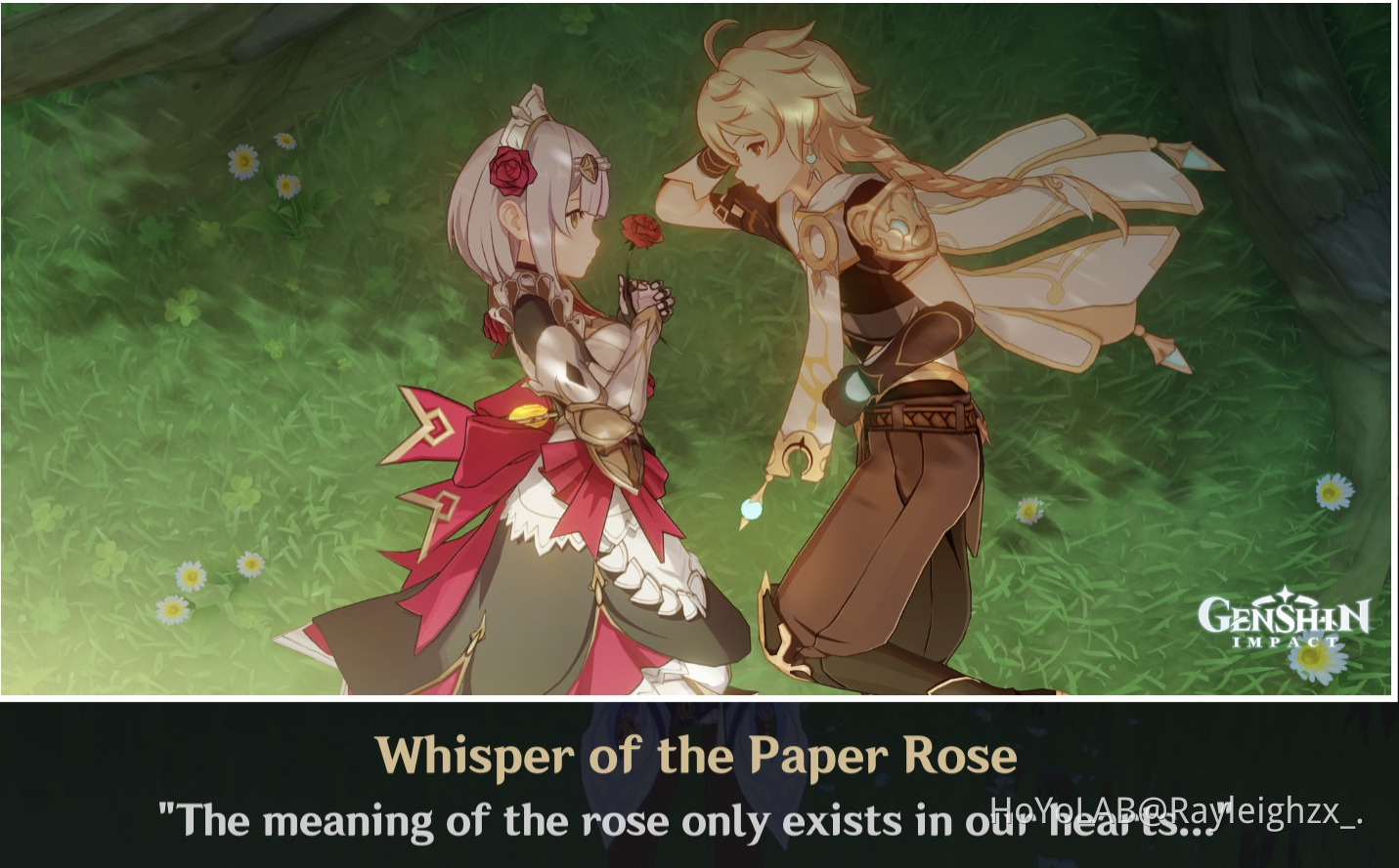 No comment,its just cute that noelle and aether has a 100% of dating ...