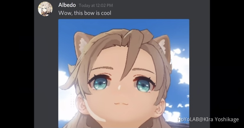 Albedo with cat ears Genshin Impact | HoYoLAB