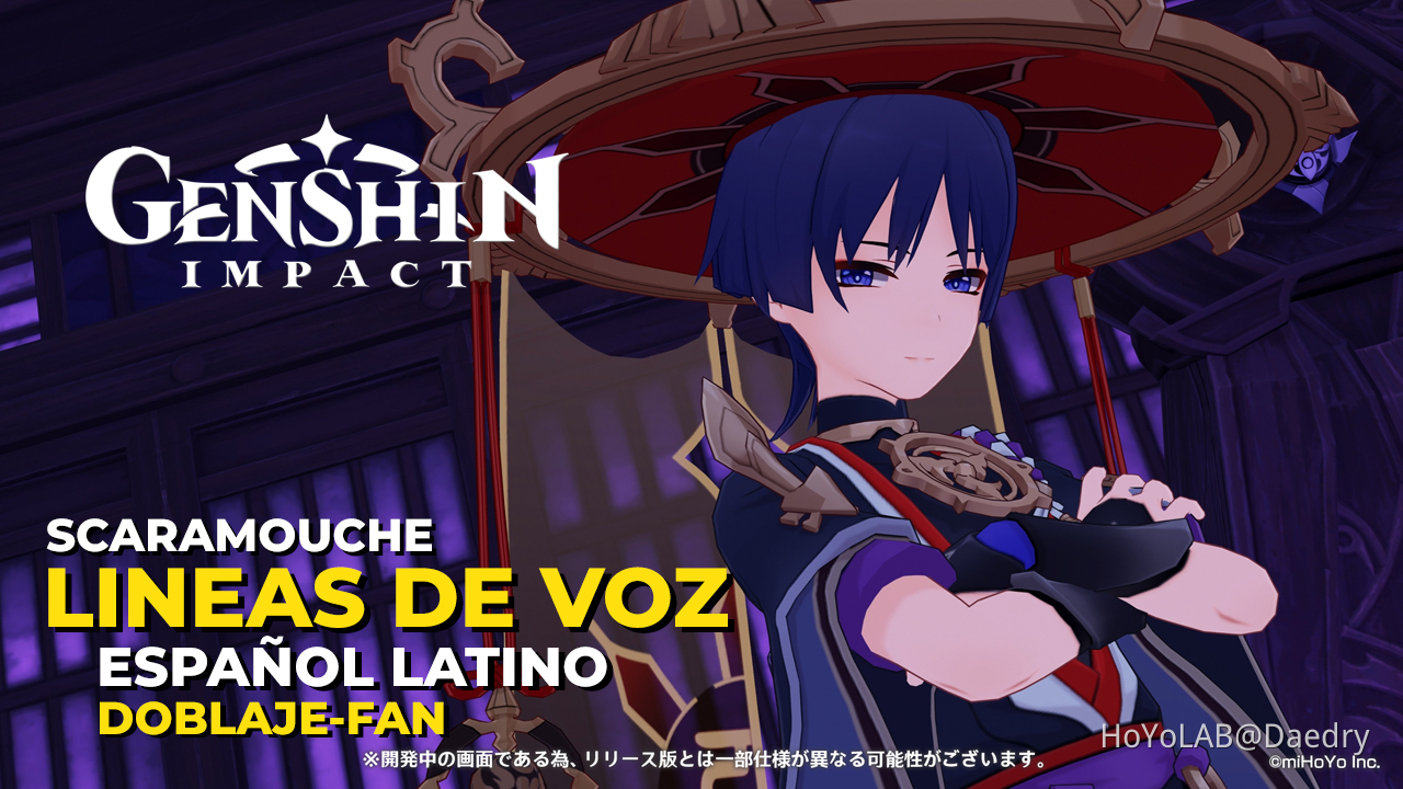Scaramouche - LINEAS DE VOZ ESPAÑOL | Directo 2.1 | Genshin Impact ...