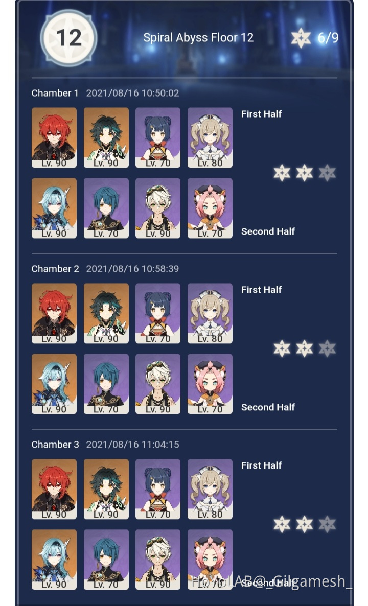 Floor 12 - free to play clear Genshin Impact | HoYoLAB