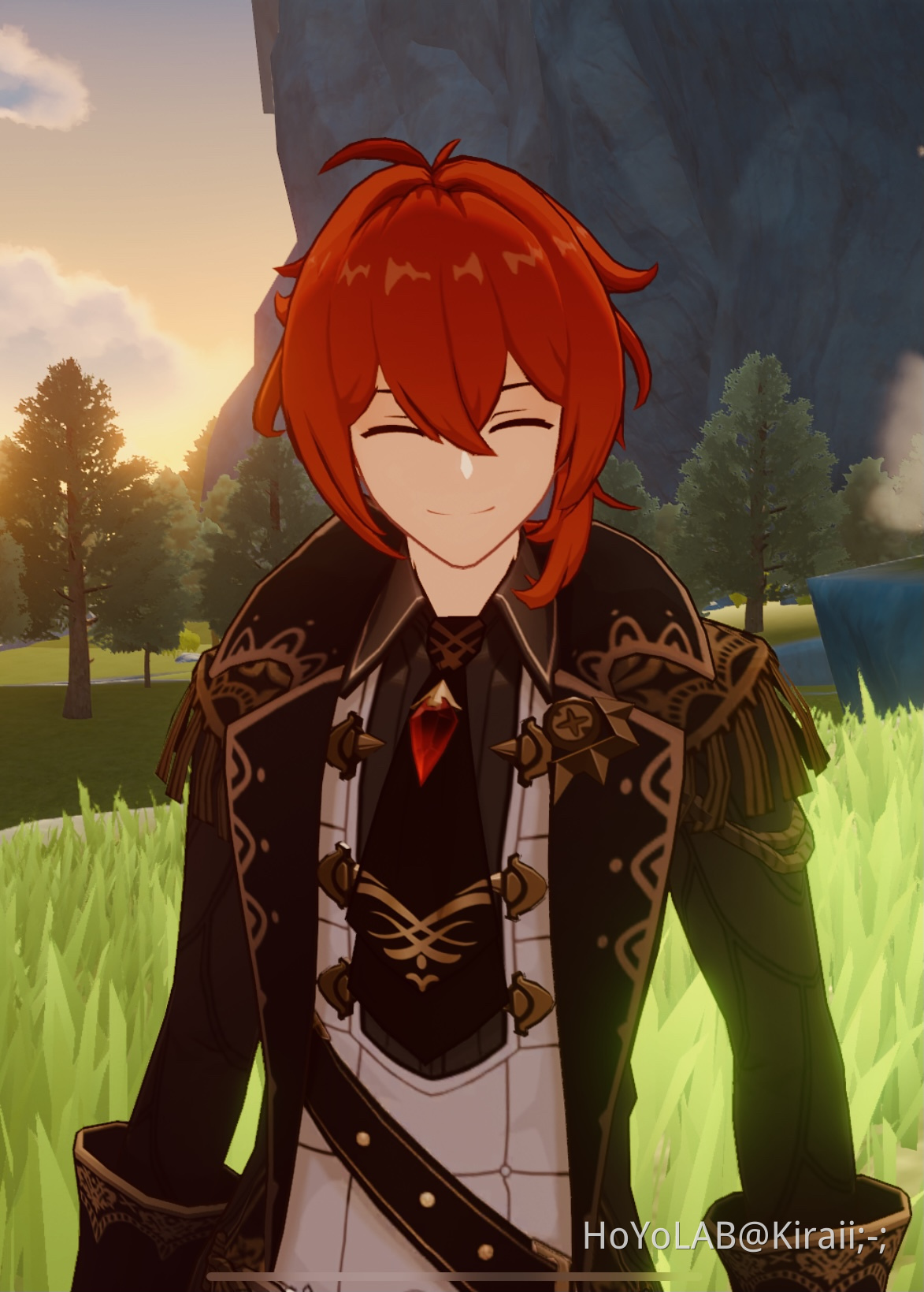 Smiling zhongli Genshin Impact | HoYoLAB