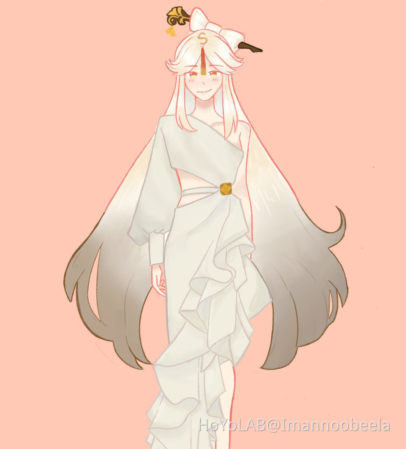 Ningguang in modern clothing Genshin Impact | HoYoLAB
