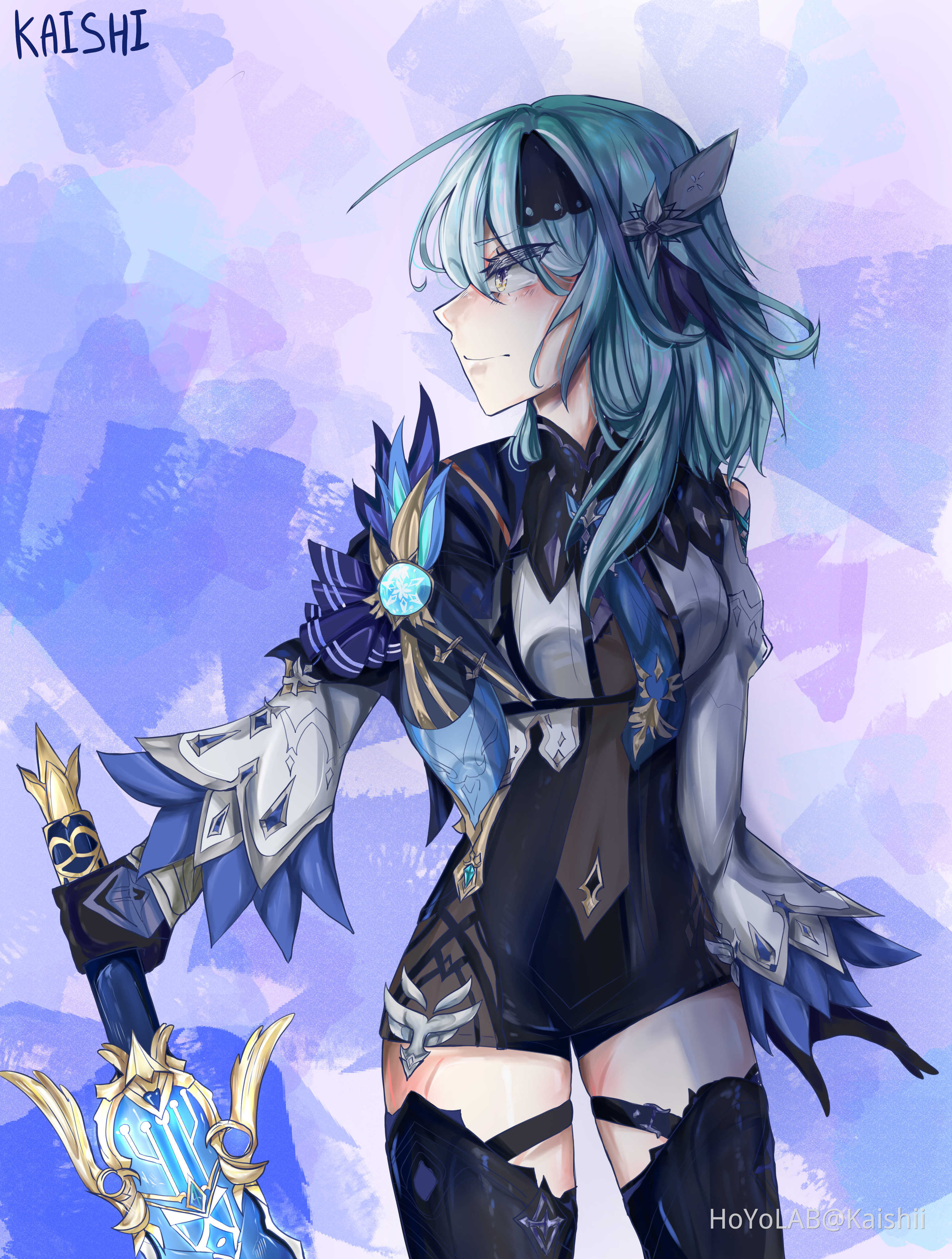 Eula fanart Genshin Impact | HoYoLAB