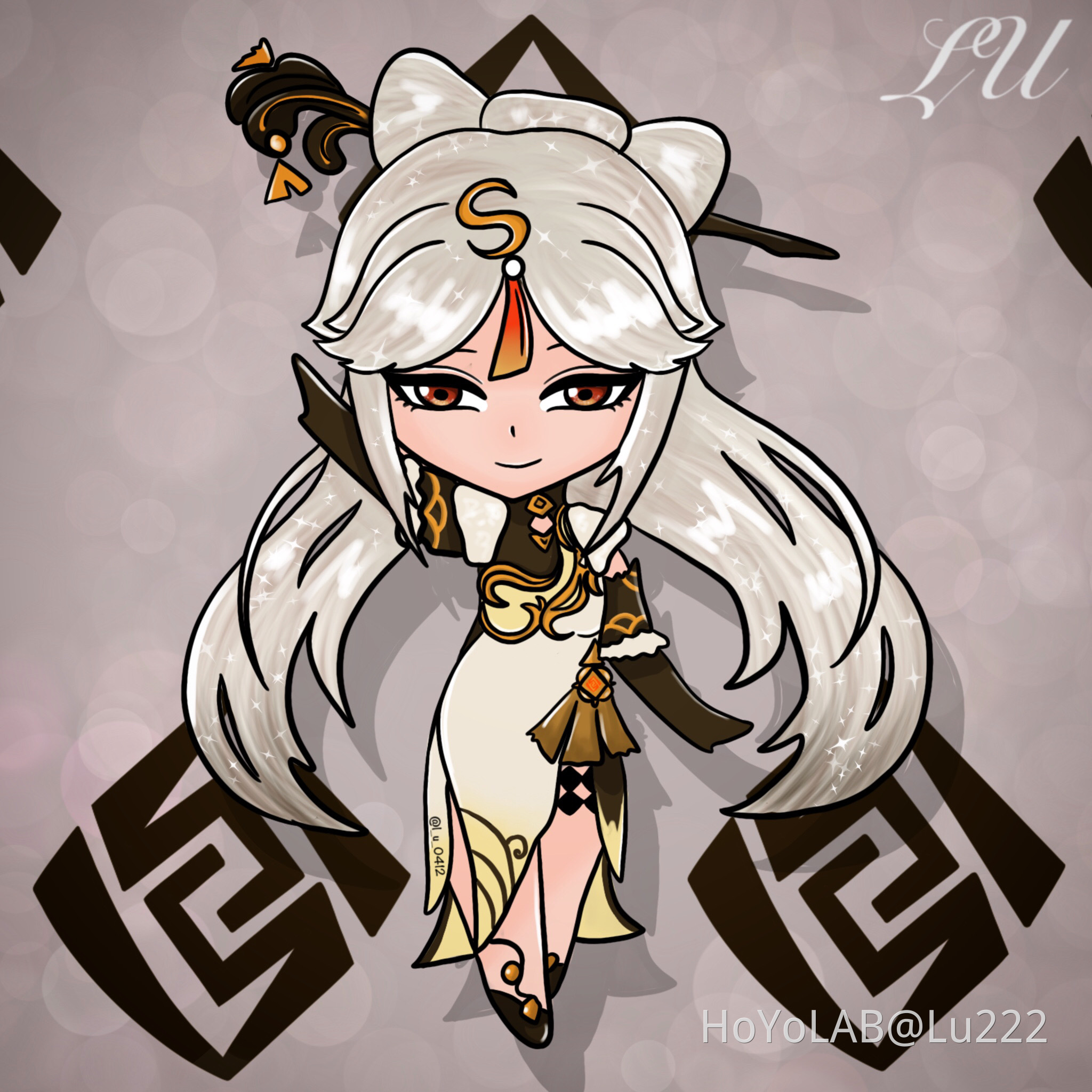 Happy Birthday, NingGuang! Chibi ver. // С Днём Рождения, Нин Гуан 💕 ...