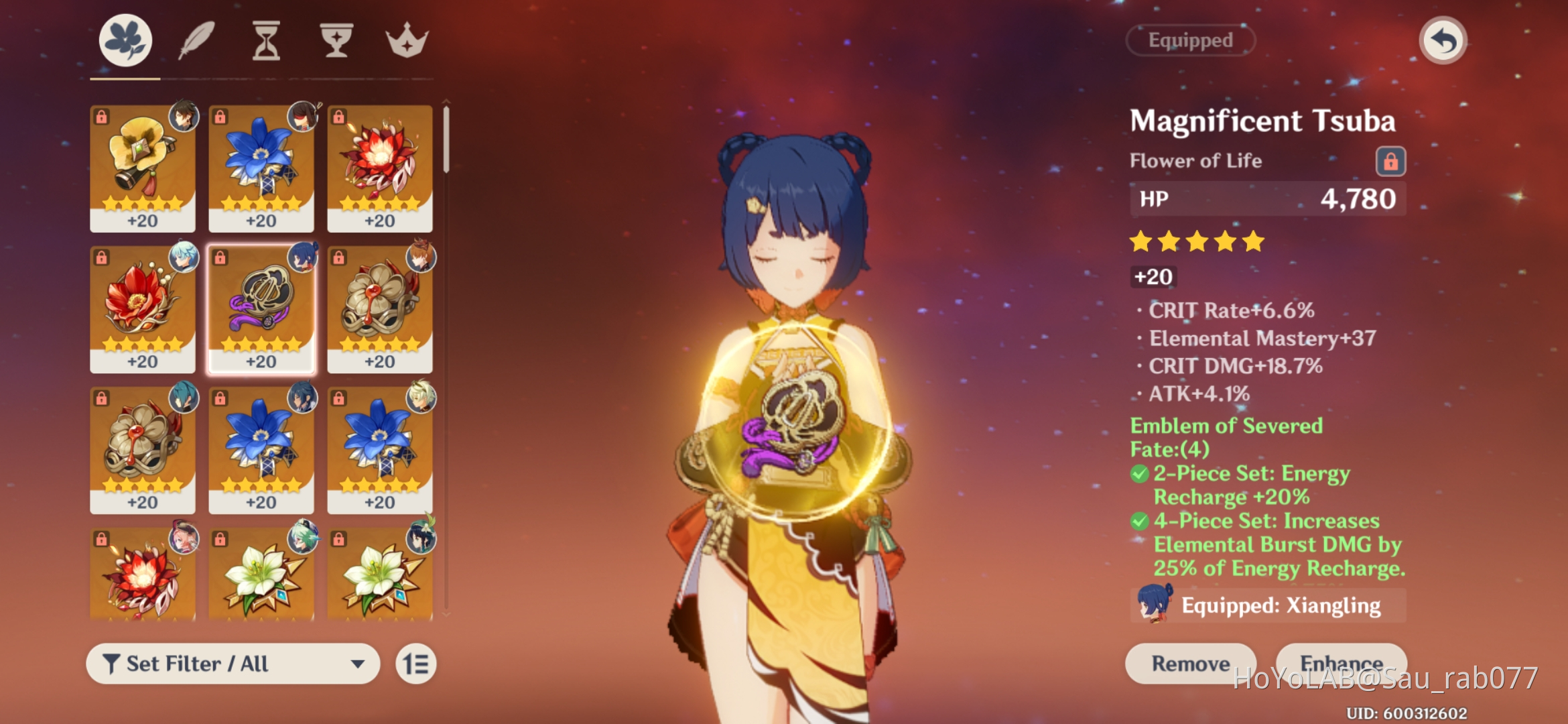 Shogun Artifact Progress Genshin Impact | HoYoLAB