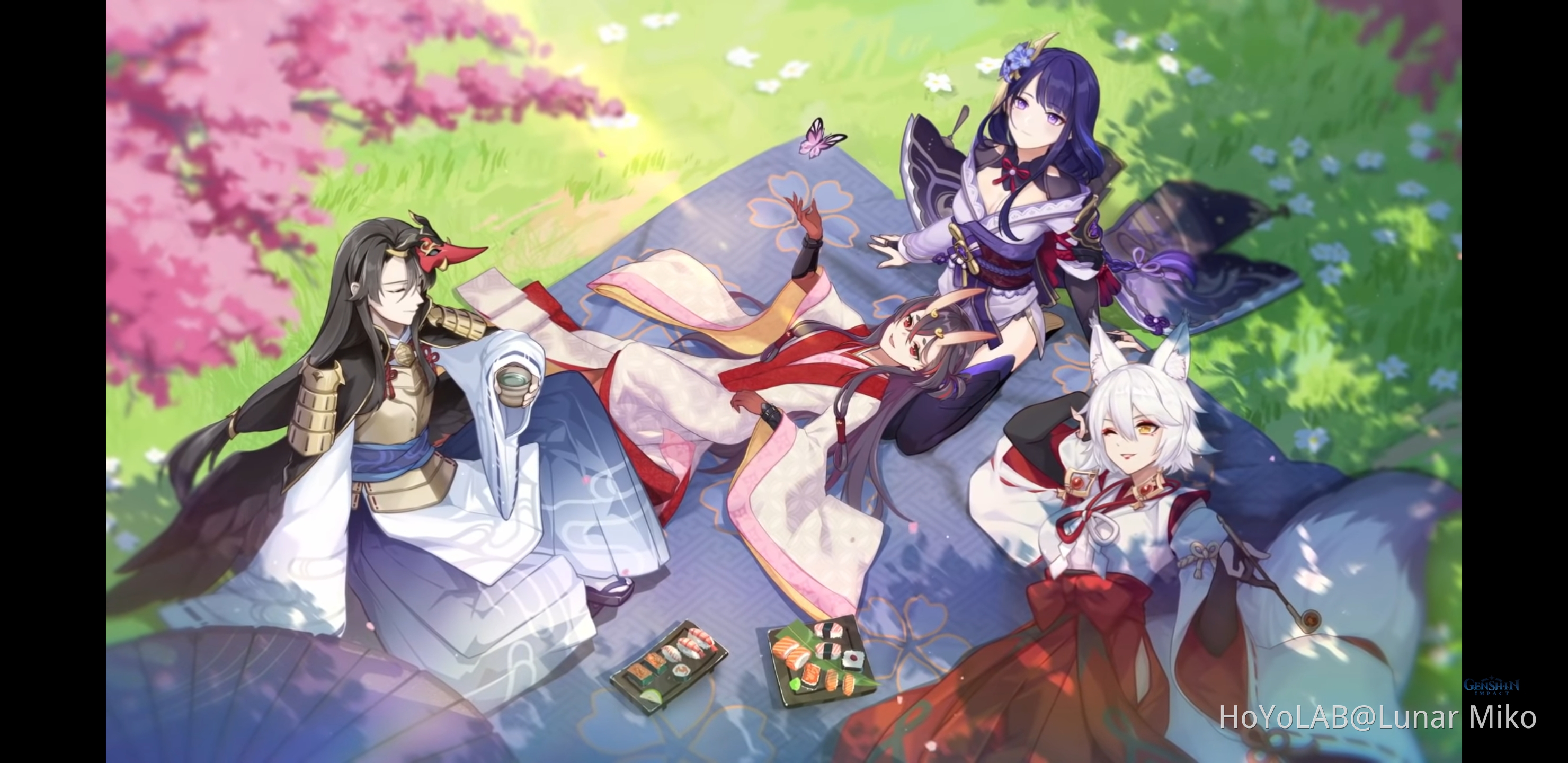 Past Friends Raiden Sougun Through Time 😥 Genshin Impact | HoYoLAB