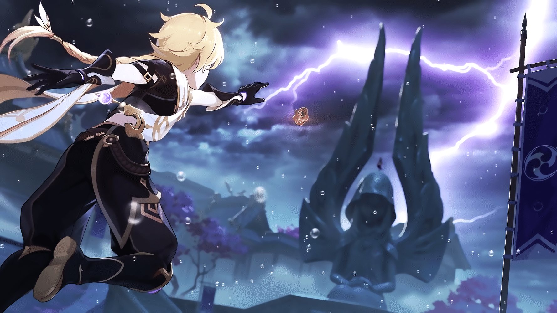 Raiden Shogun Wallpapers [4k] (from teaser) Genshin Impact | HoYoLAB