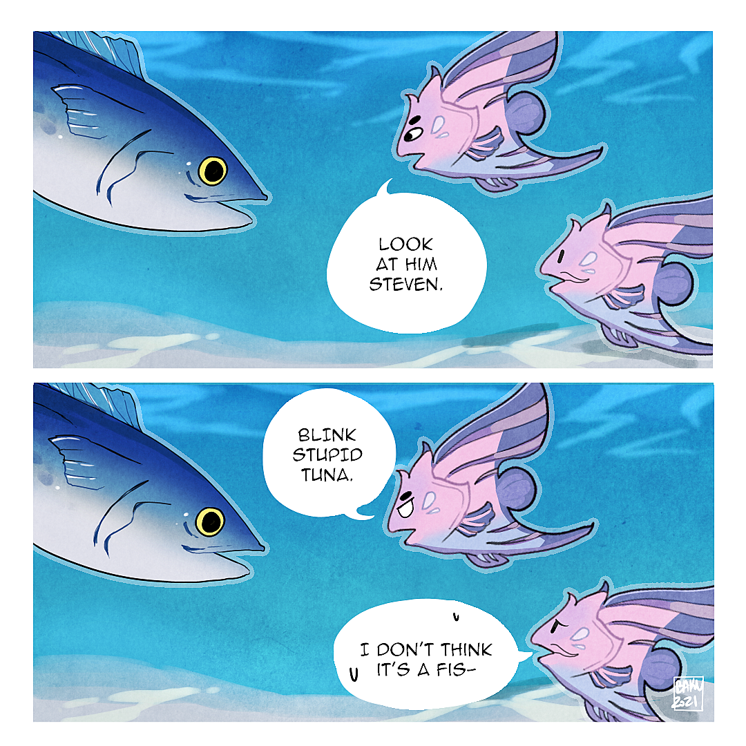 bloop bloop - feat fish claymore (comic) Genshin Impact | HoYoLAB