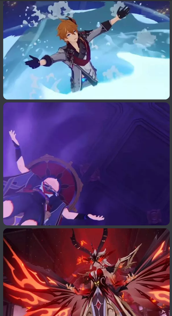 Man, Fatui Harbingers Love Putting Their Hands in the Sky Genshin ...