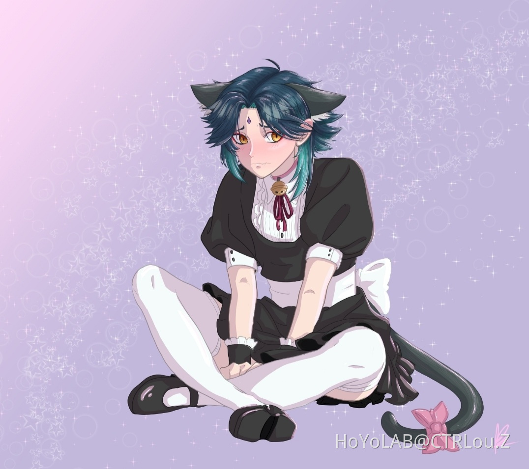 Kitty Maid Xiao~ NYAH! Genshin Impact | HoYoLAB