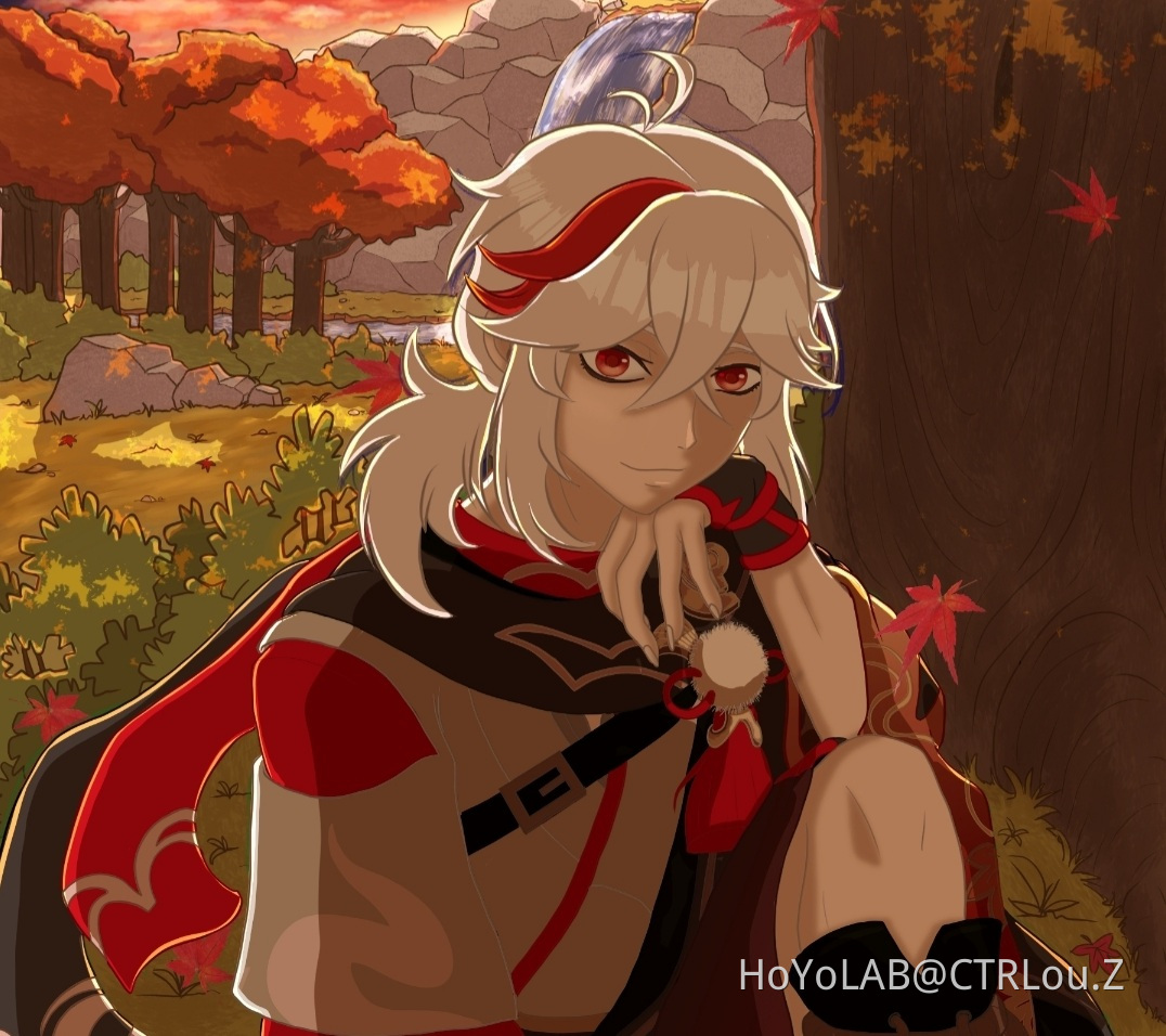 Maple Sunset with Kazuha Genshin Impact | HoYoLAB