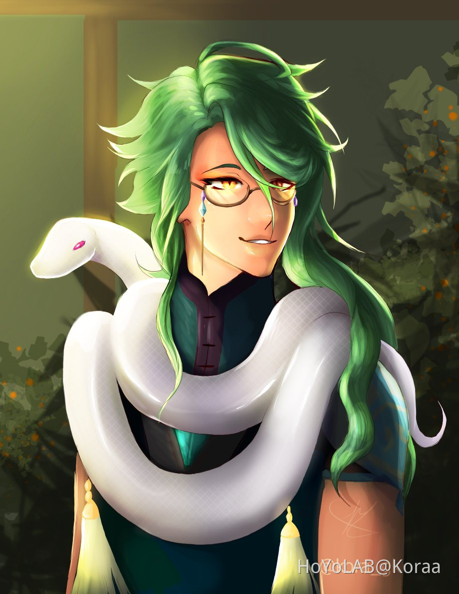 Baizhu Fanart Genshin Impact | HoYoLAB