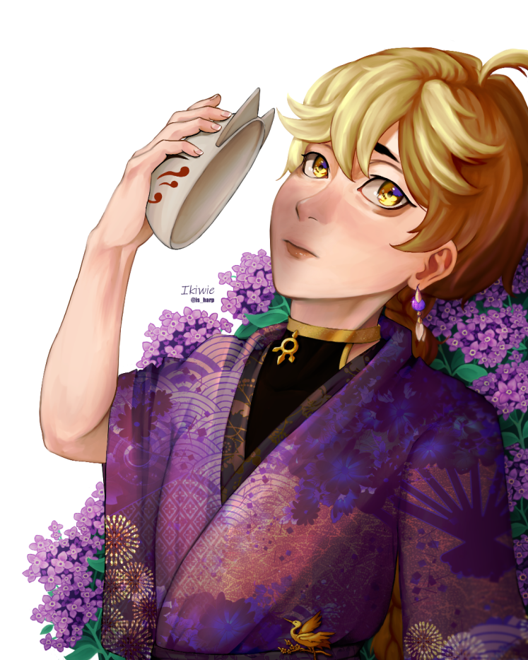 [Fanart] Aether in Inazuma style Genshin Impact | HoYoLAB