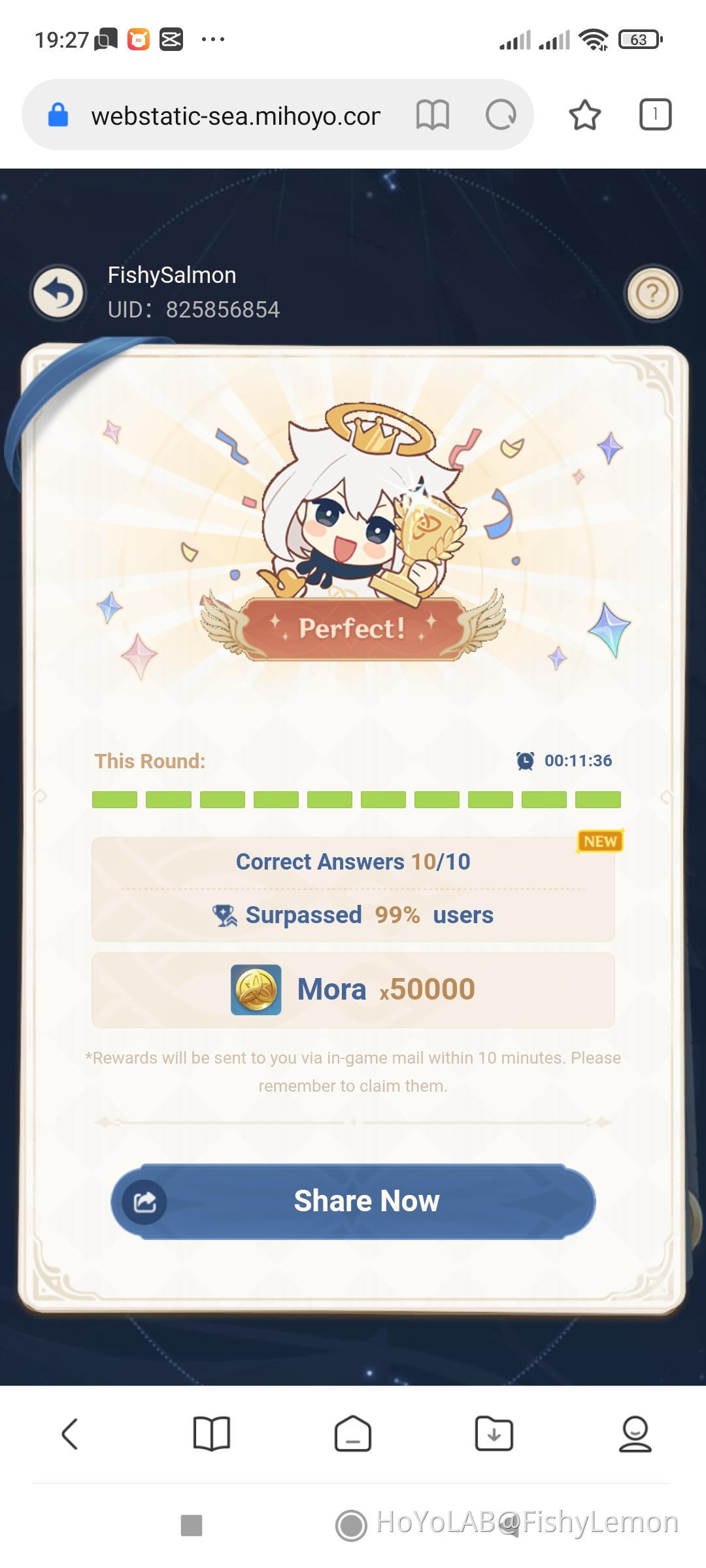 Paimon Quiz Genshin Impact | HoYoLAB