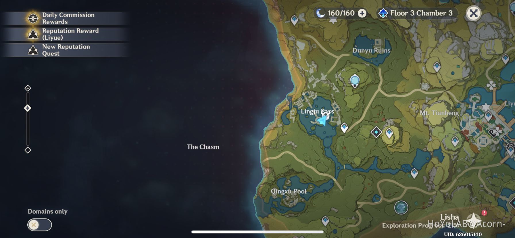 why is there a title of a place beyond my map border? Genshin Impact ...