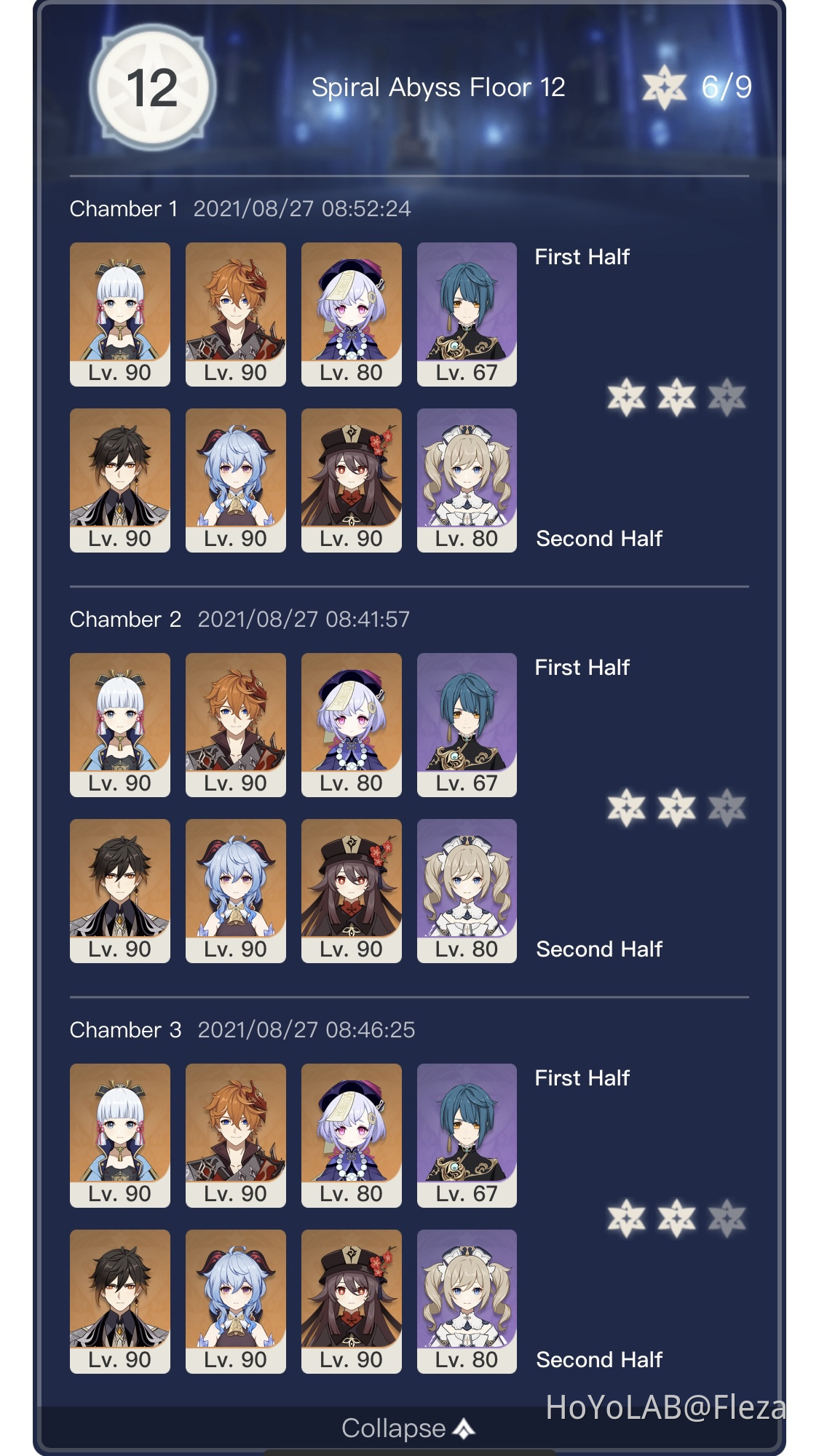 Abyss Team👾 Genshin Impact | HoYoLAB