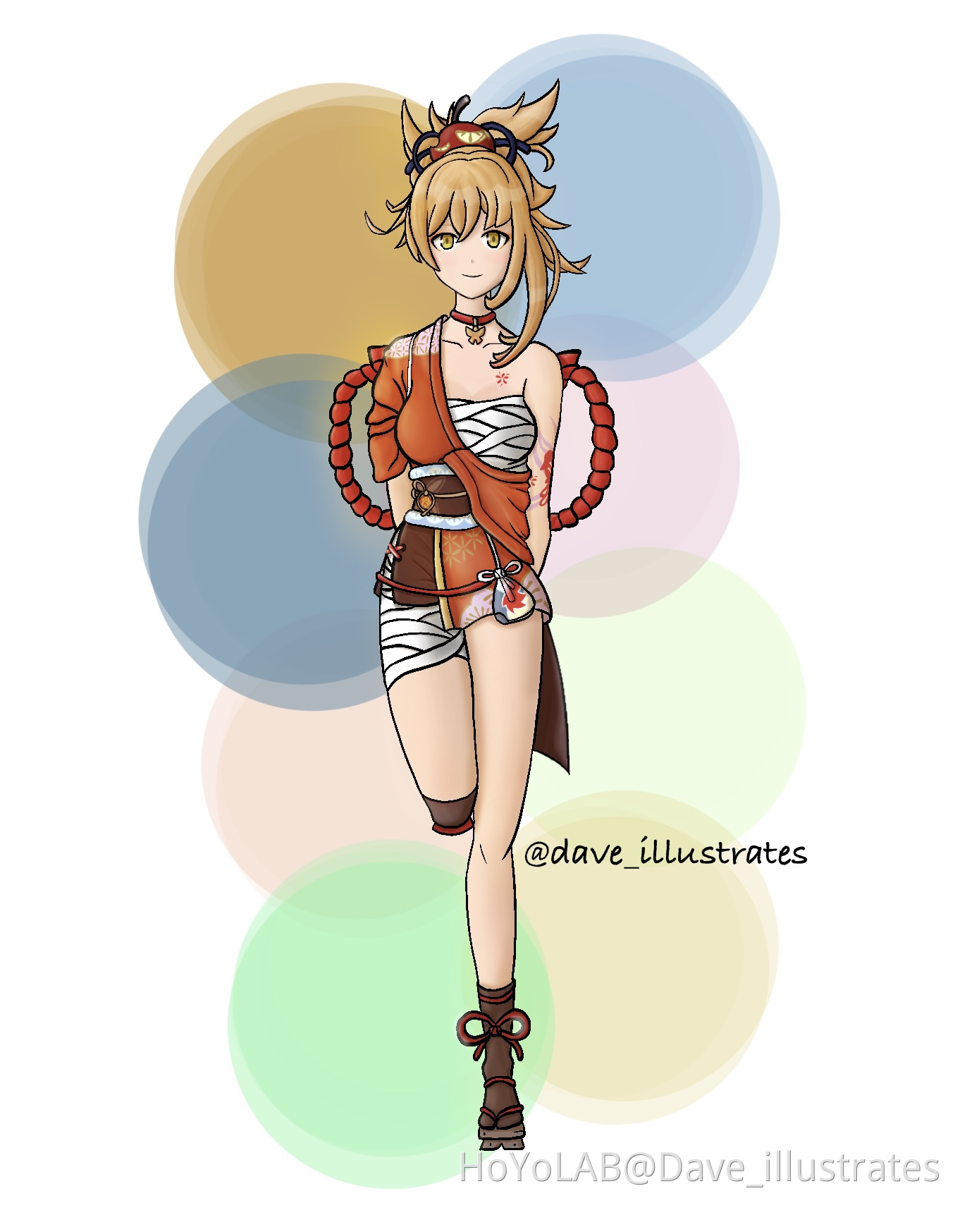 Yoimiya with love Genshin Impact | HoYoLAB