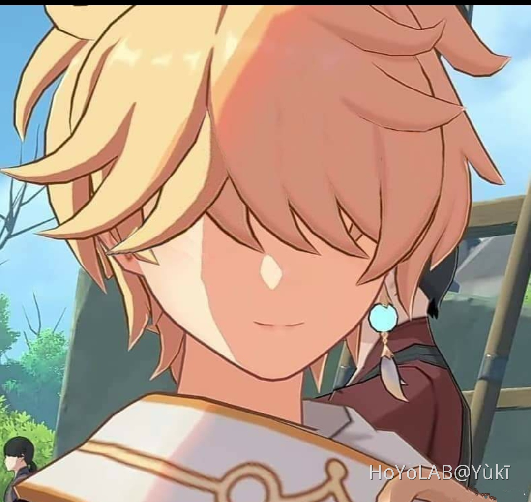 Aether new hairstyle 🙂 Genshin Impact | HoYoLAB