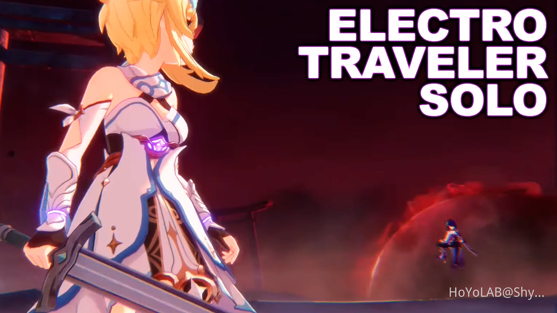 I managed to fight Baal with ONLY ELECTRO Traveler Genshin Impact | HoYoLAB