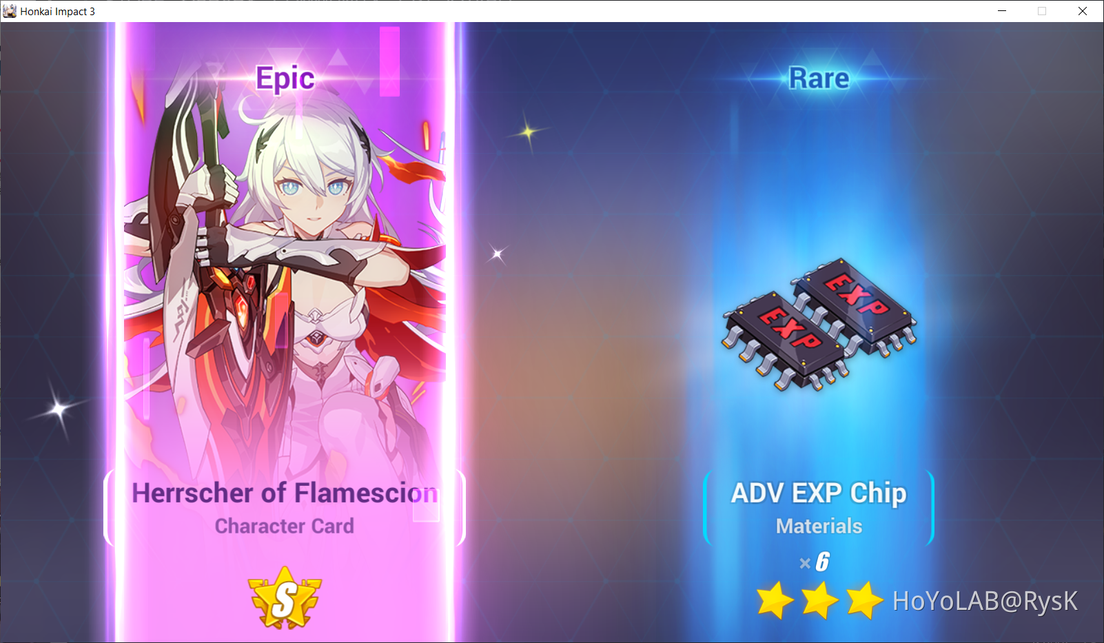 great! another Valkyrie to play in Elysia Realm..! FLAMING TUNAAAAAA ...