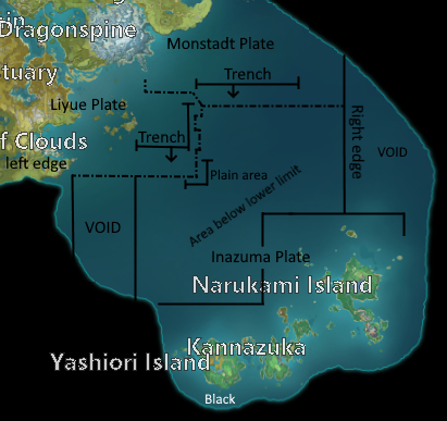 Mapping Teyvat Ocean bed [PART - 1] Genshin Impact | HoYoLAB