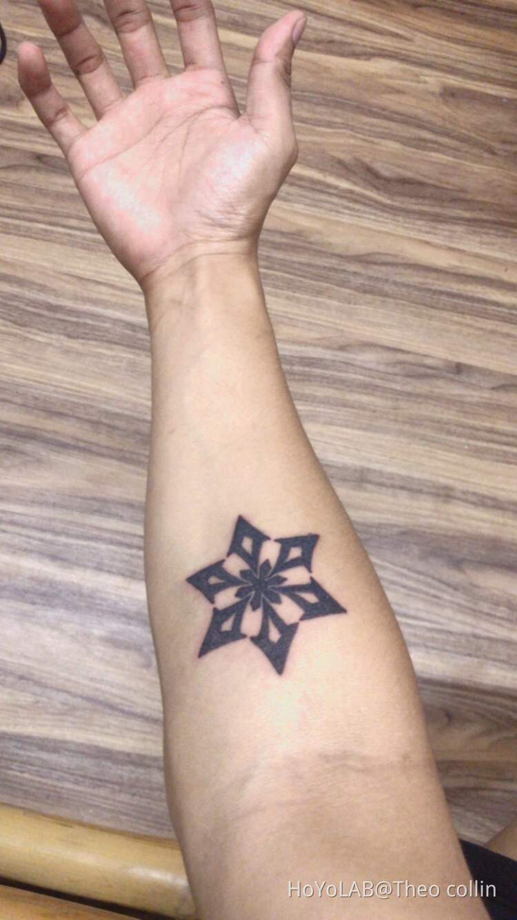 My first Tattoo is the symbol of love (Cryo) Genshin Impact | HoYoLAB