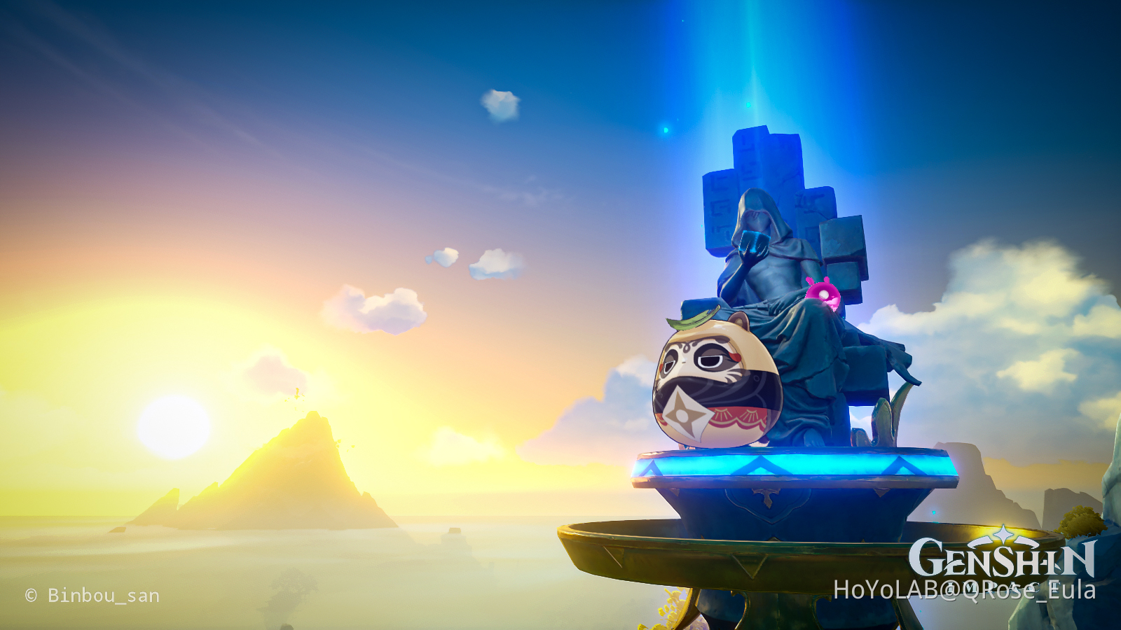 Chillin' with the most handsome Archon 🦝 Genshin Impact | HoYoLAB