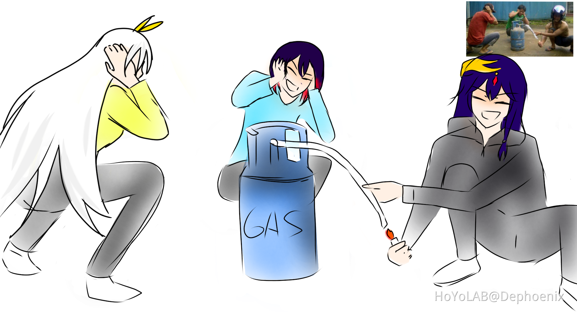 the three of them became good friends Honkai Impact 3rd | HoYoLAB